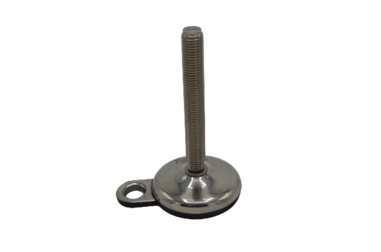 Stelvoet RVS met montage lip M16 L=100 - Inox Master